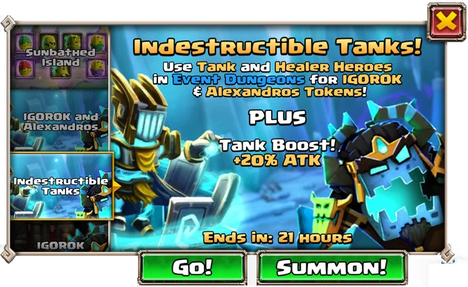 Indestructible Tanks | Dungeon Boss Wiki | Fandom