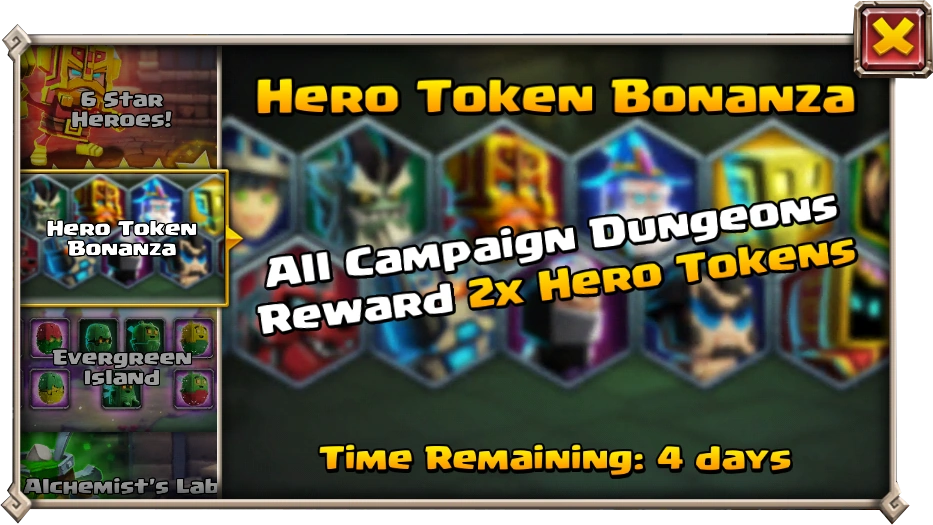 Hero Token Bonanza | Dungeon Boss Wiki | Fandom