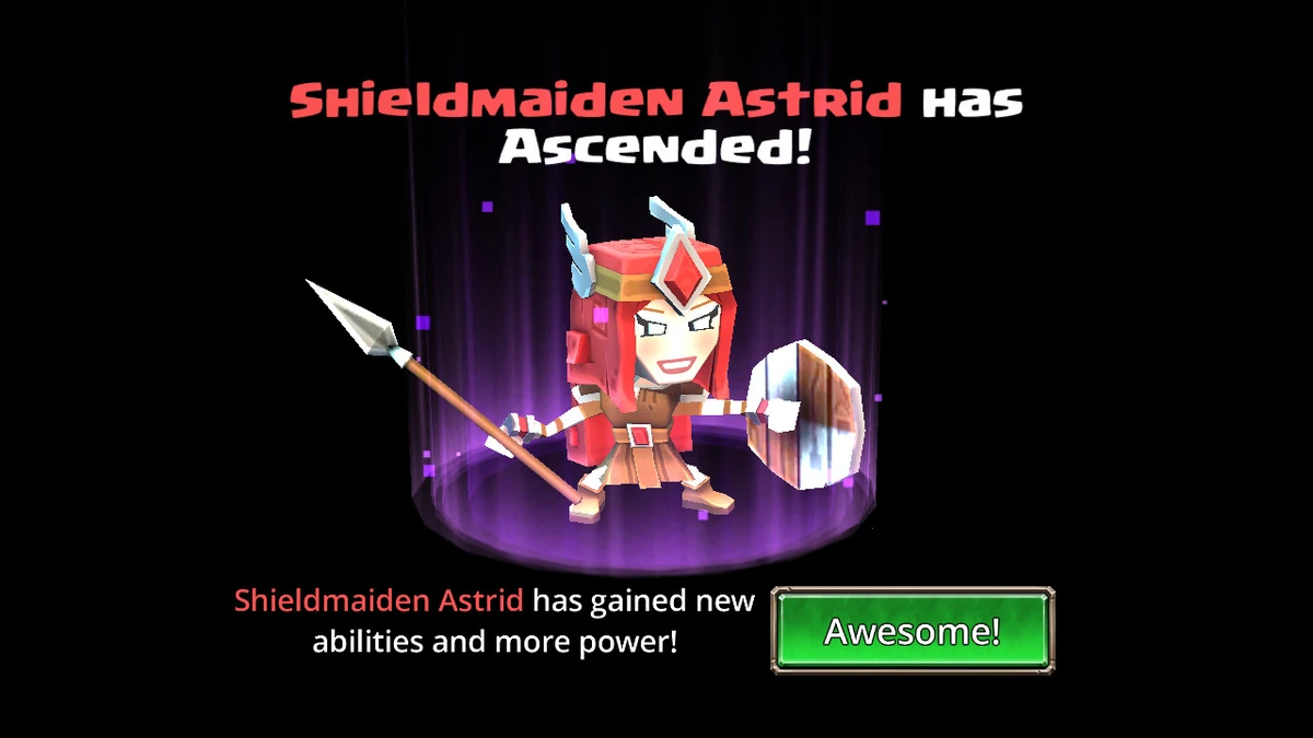 Shieldmaiden Astrid | Dungeon Boss Wiki | Fandom