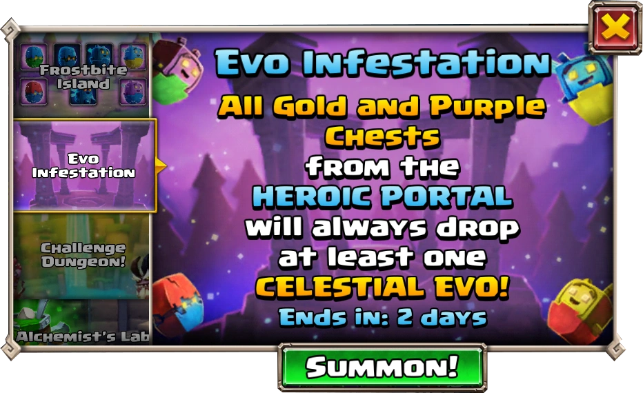 Evo Infestation | Dungeon Boss Wiki | Fandom