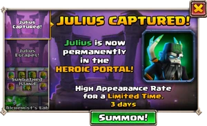 Julius Escapes the VIP Portal! | Dungeon Boss Wiki | Fandom