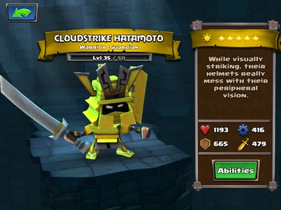 Cloudstrike Hatamoto | Dungeon Boss Wiki | Fandom