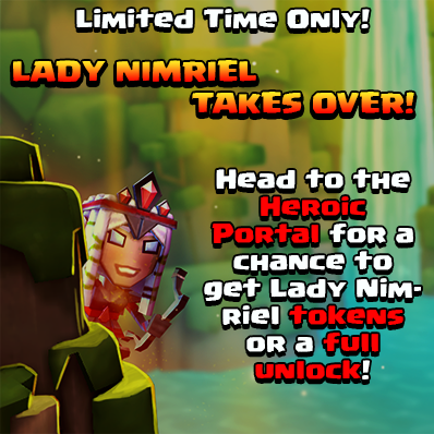 Lady Nimriel Takes Over the Heroic Portal | Dungeon Boss Wiki | Fandom