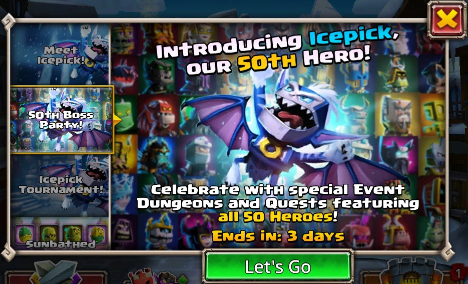 50th Boss Party | Dungeon Boss Wiki | Fandom