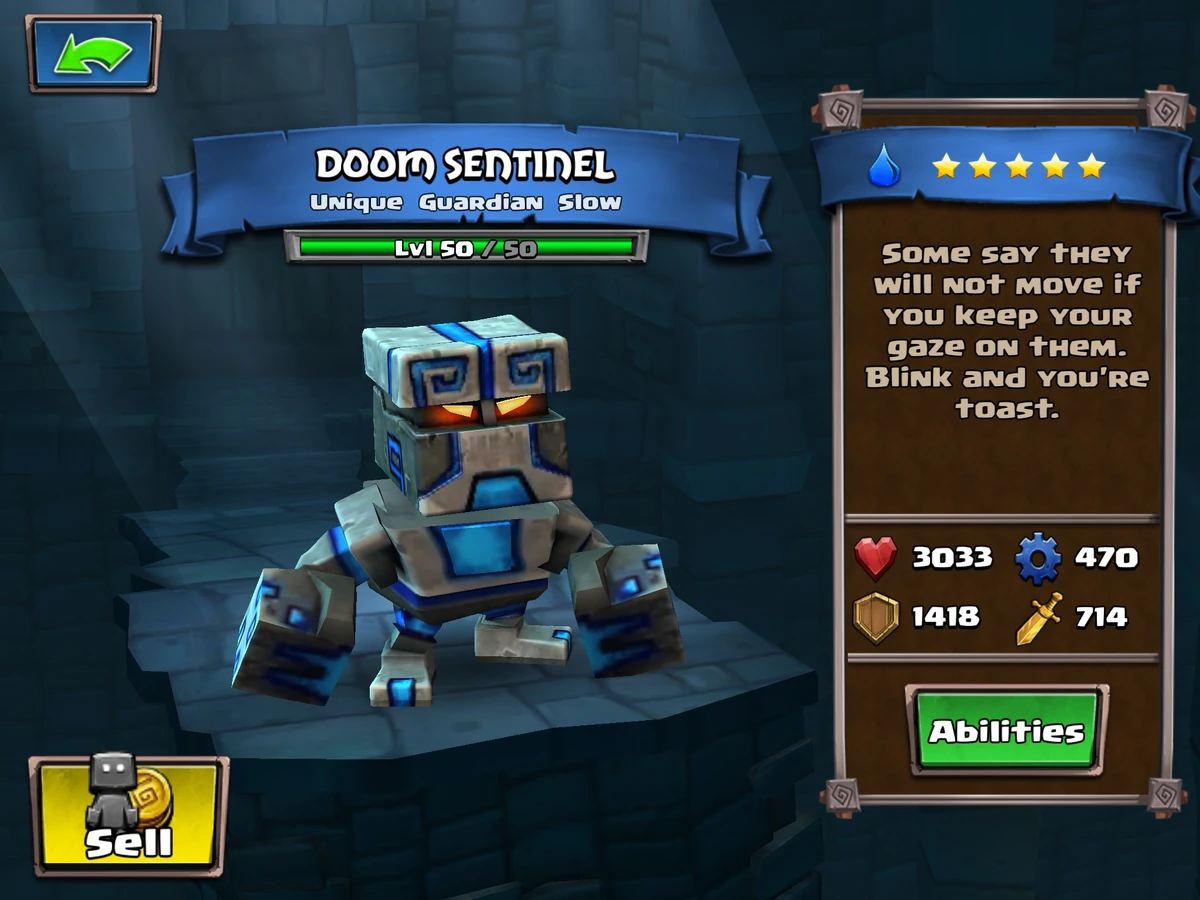 Doom Sentinel | Dungeon Boss Wiki | Fandom