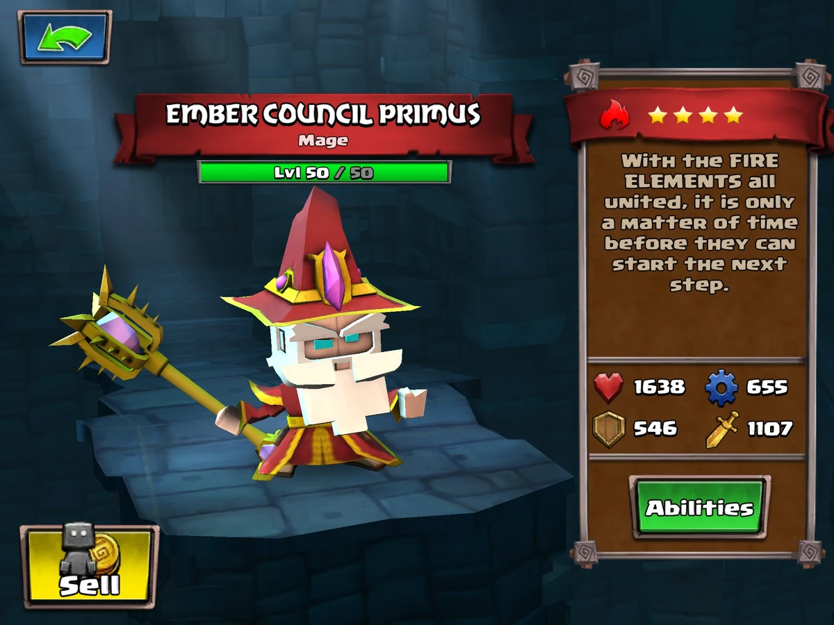 Ember Council Primus | Dungeon Boss Wiki | Fandom