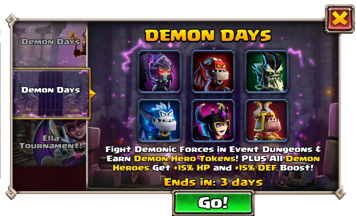 Demon Days | Dungeon Boss Wiki | Fandom