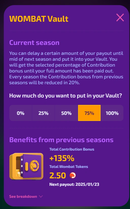 The Vault | Wombat Dungeon Master Wiki | Fandom