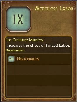 Merciless Labor | Dungeon Overlord Wiki | Fandom