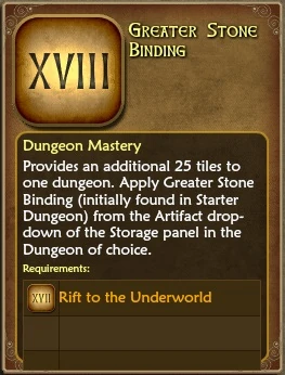 Greater Stone Binding | Dungeon Overlord Wiki | Fandom