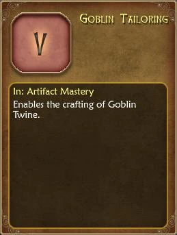 Goblin Tailoring | Dungeon Overlord Wiki | Fandom