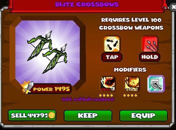 Crossbow | Dungeon Rampage Wiki | Fandom