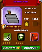 Frying Pan Weapons | Dungeon Rampage Wiki | Fandom