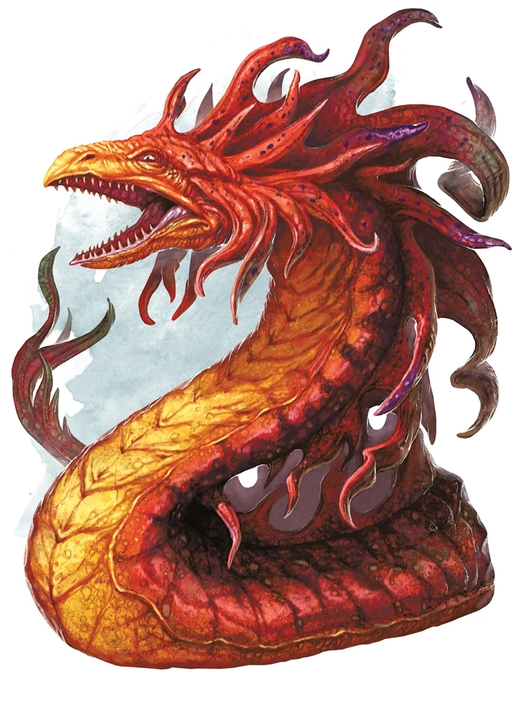 Fire Snake | Dungeons & Dragons: Realms of the Forgotten Wiki | Fandom