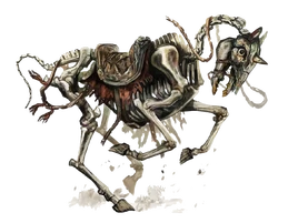 Warhorse Skeleton | Dungeons & Dragons: Realms of the Forgotten Wiki ...