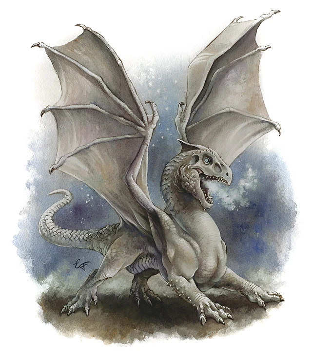 White Dragon Wyrmling | Dungeons & Dragons: Realms of the Forgotten ...