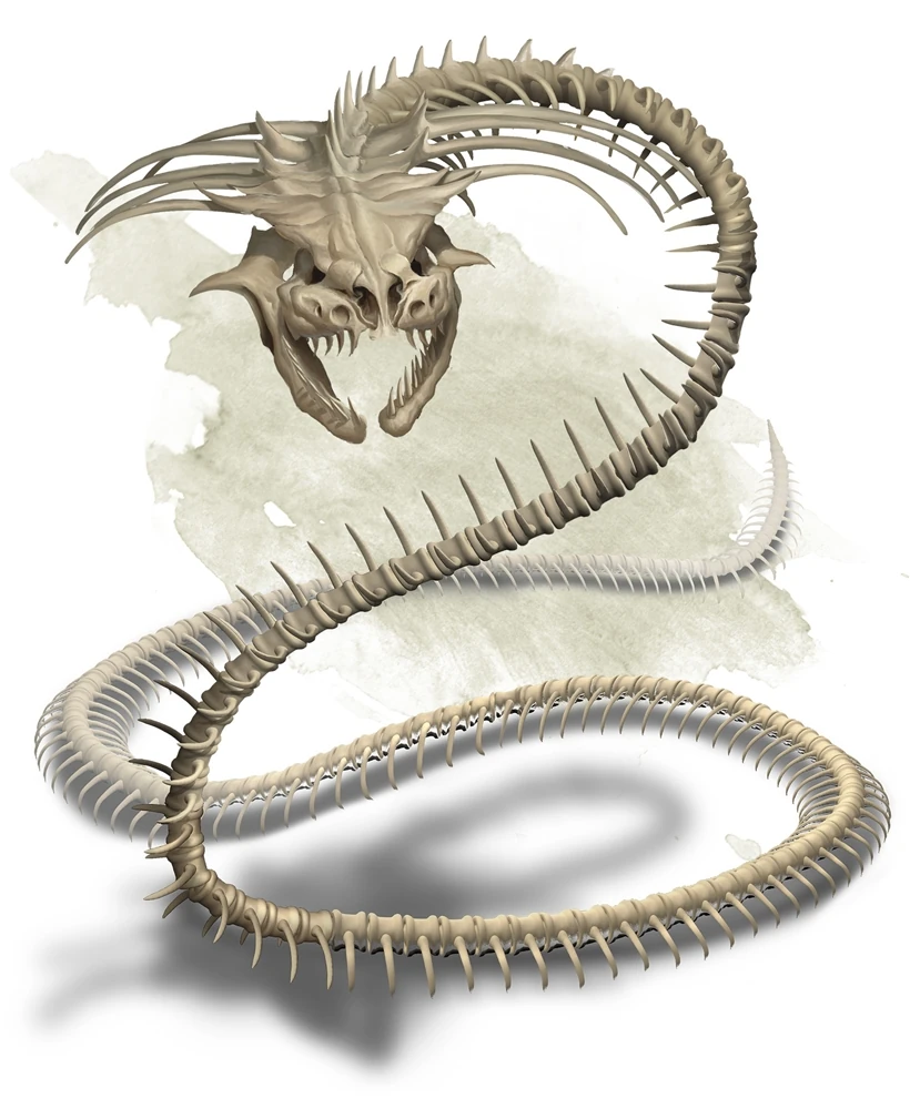 Bone Spirit Naga | Dungeons & Dragons: Realms of the Forgotten Wiki ...