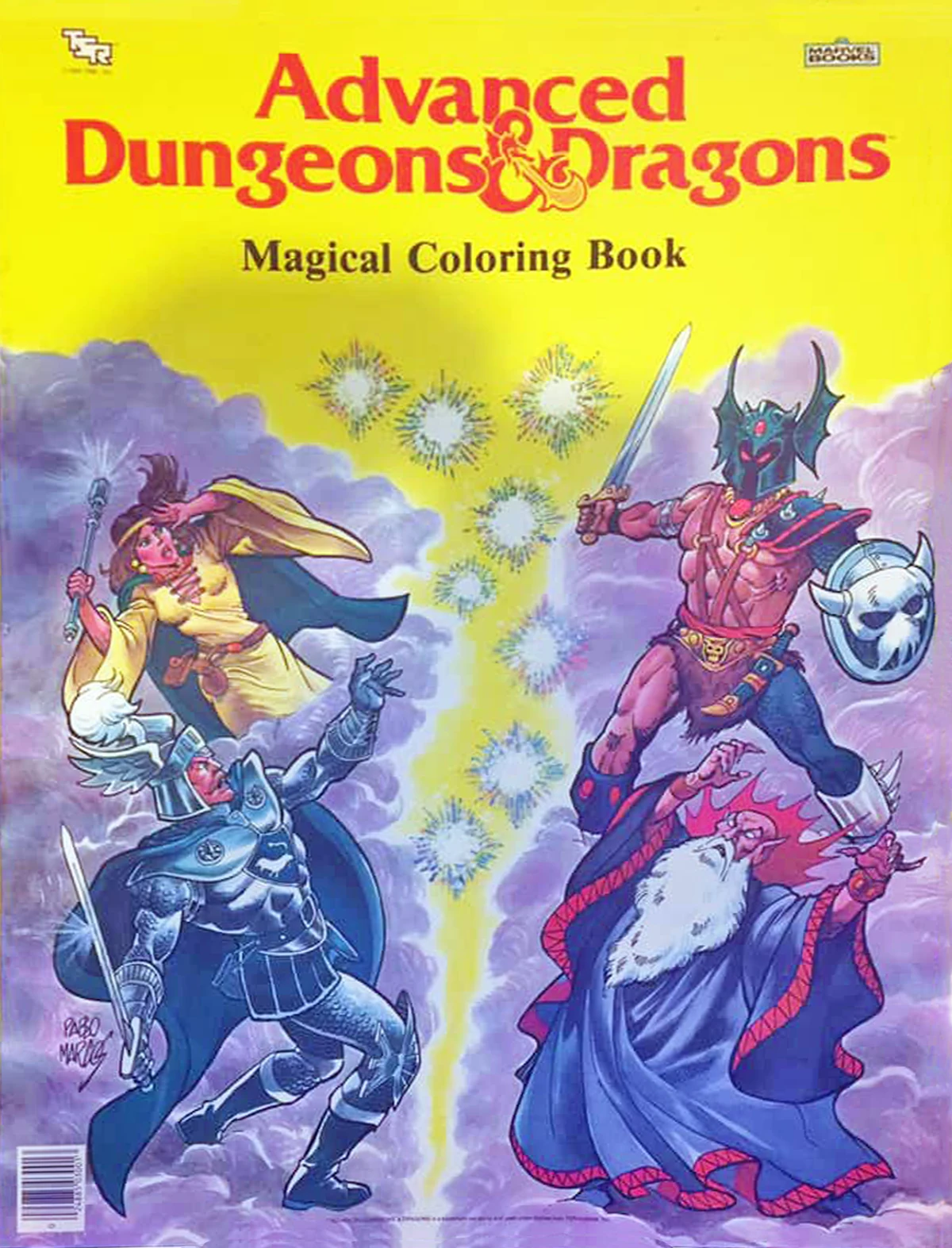 advanced dungeons and dragons coloring book