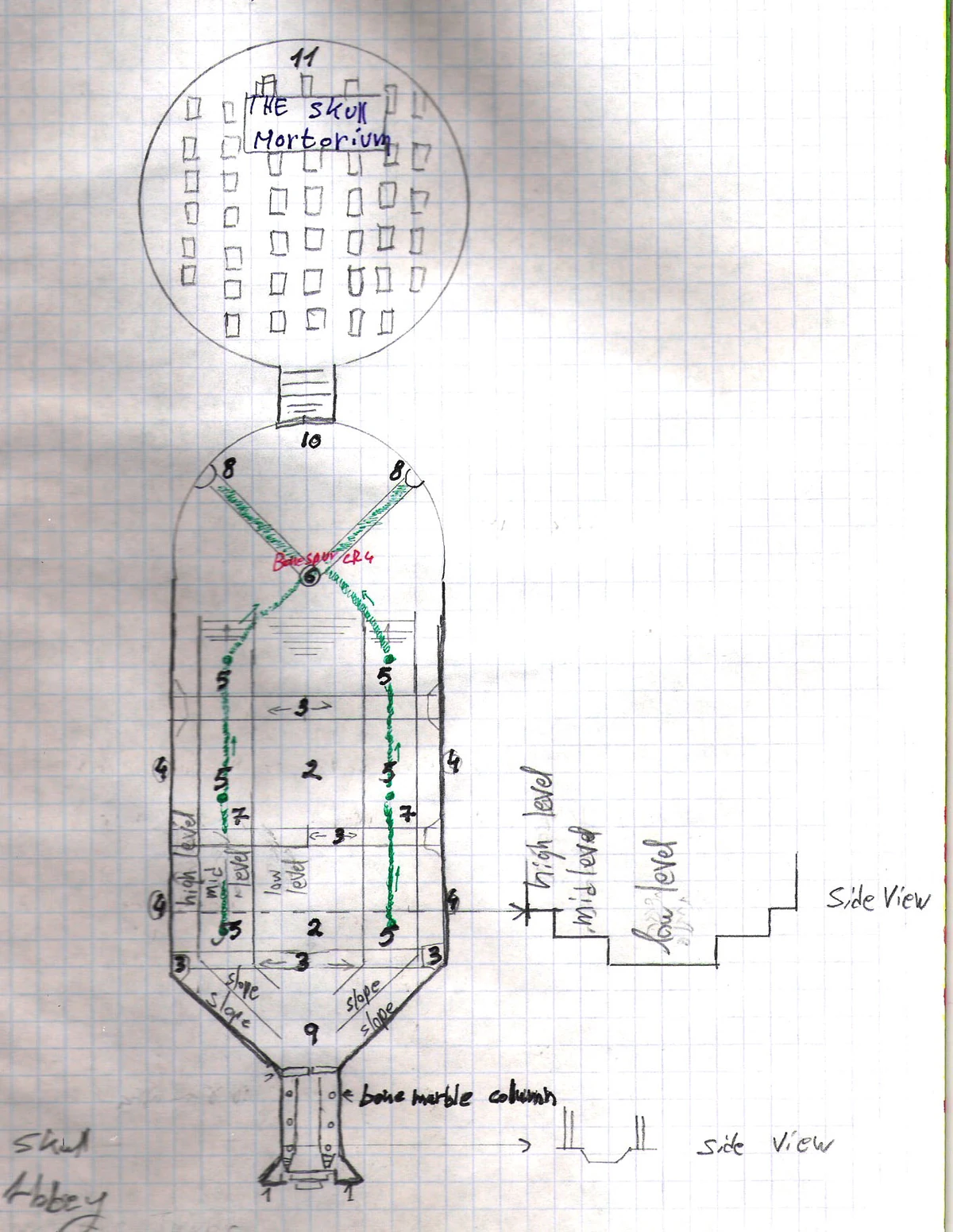 The Duskwall Plateau (3.5e Quest)/The Skull Abbey | Dungeons and ...