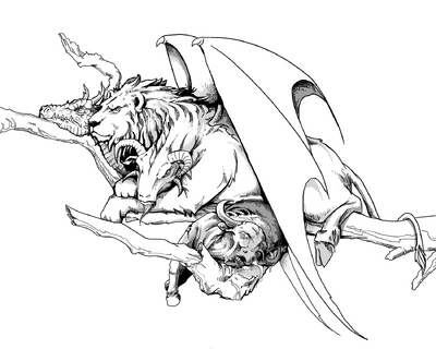 Chimera | Dungeons and Dragons Wiki | Fandom