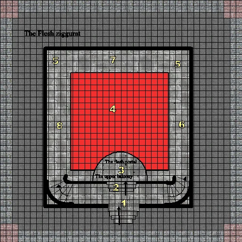 The Duskwall Plateau (3.5e Quest)/The Ziggurat of Flesh | Dungeons and ...