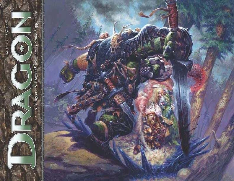 Dragon Magazine #392 | Dungeons & Dragons Lore Wiki | Fandom
