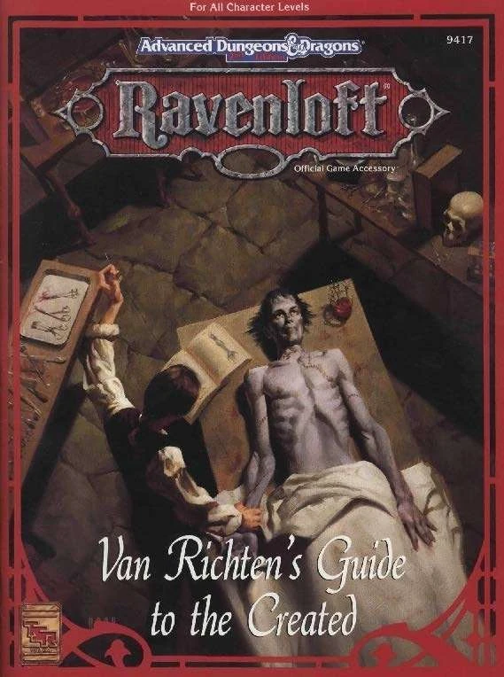 Van Richten's Guide to the Created | Dungeons & Dragons Lore Wiki | Fandom