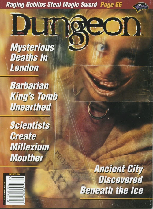 Dungeon Magazine #83 | Dungeons & Dragons Lore Wiki | Fandom