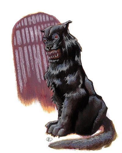 Nethersight mastiff | Dungeons & Dragons Lore Wiki | Fandom
