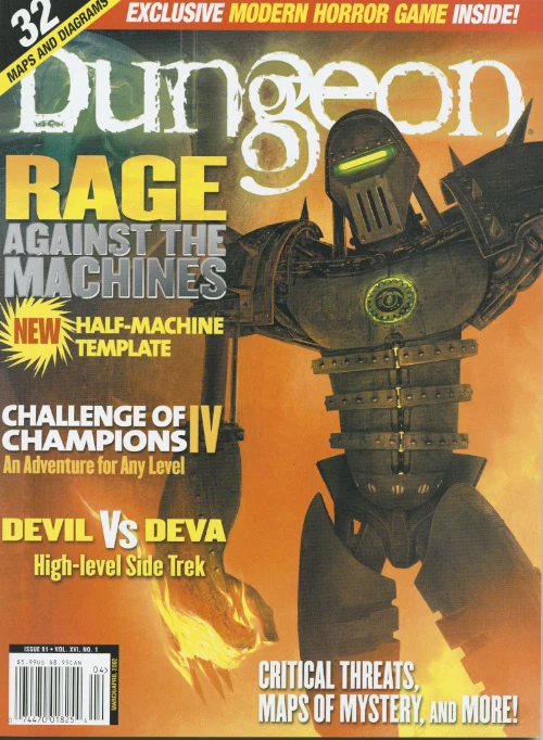 Dungeon Magazine #91 | Dungeons & Dragons Lore Wiki | Fandom