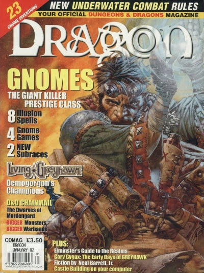 Dragon Magazine #291 | Dungeons & Dragons Lore Wiki | Fandom