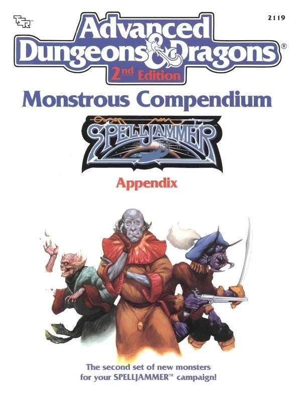 Monstrous Compendium: Spelljammer Appendix II | Dungeons & Dragons Lore ...