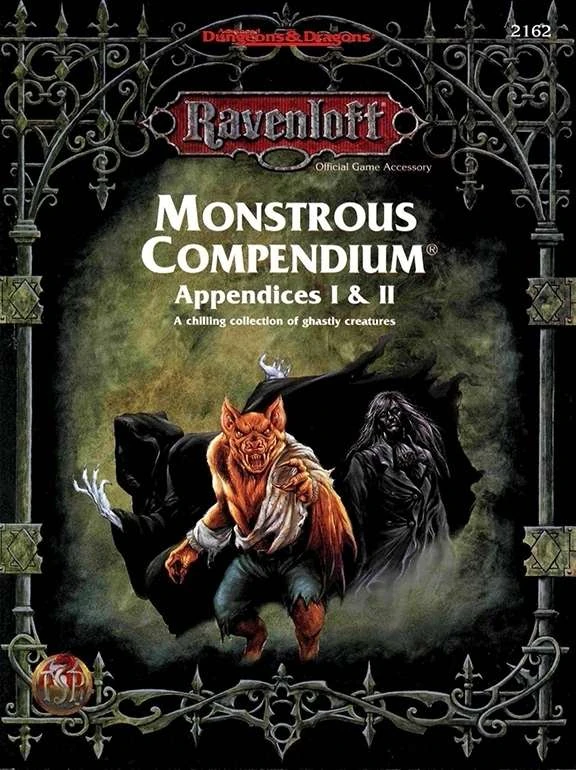 Monstrous Compendium: Ravenloft Appendices I & II | Dungeons & Dragons ...