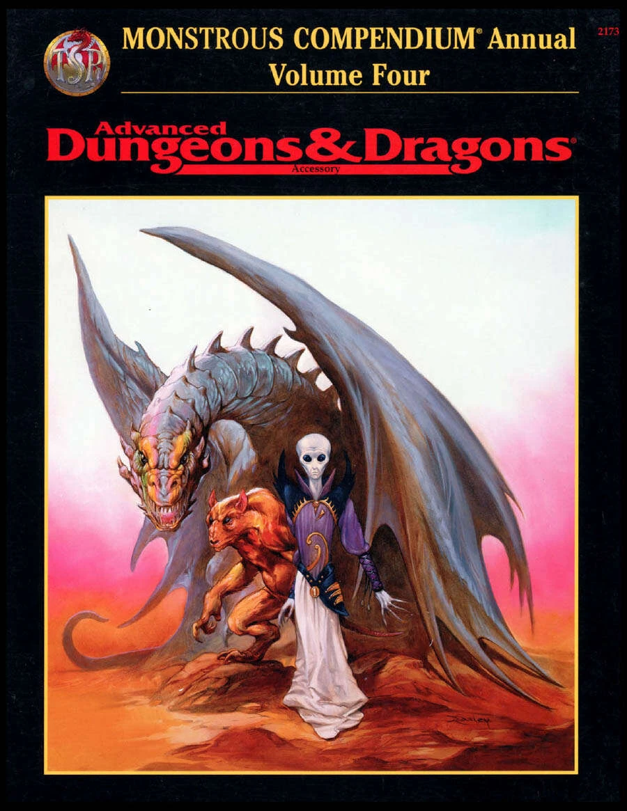 Monstrous Compendium Annual Volume Four | Dungeons & Dragons Lore Wiki ...