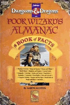 Poor Wizard's Almanac & Book of Facts | Dungeons & Dragons Lore Wiki ...