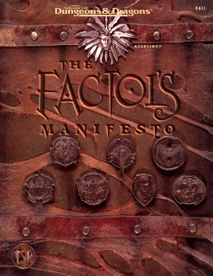 The Factol's Manifesto | Dungeons & Dragons Lore Wiki | Fandom