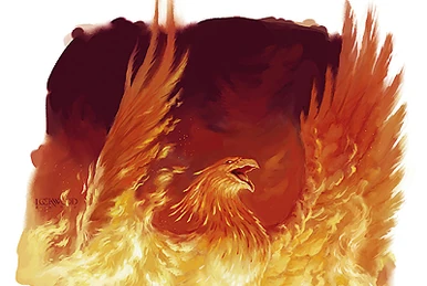 Evil Phoenix Bird