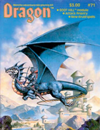 Dragon Magazine #71 | Dungeons & Dragons Lore Wiki | Fandom