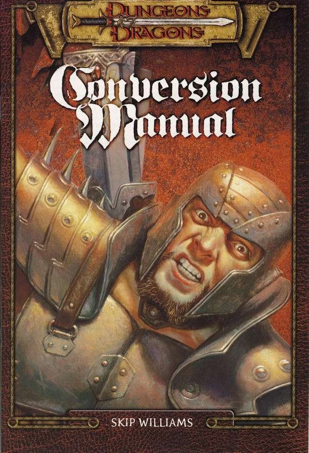 Conversion Manual | Dungeons & Dragons Lore Wiki | Fandom