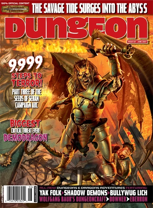 Dungeon Magazine #147 | Dungeons & Dragons Lore Wiki | Fandom