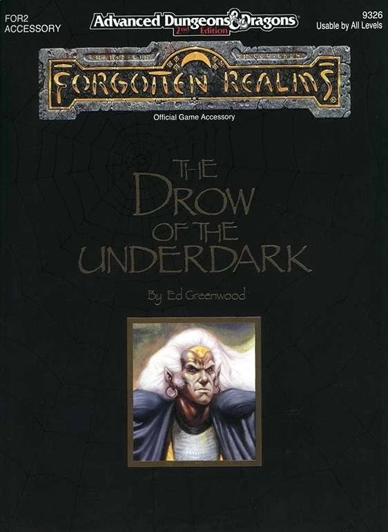 The Drow of the Underdark (2e) | Dungeons & Dragons Lore Wiki | Fandom