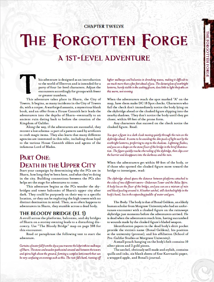 The Forgotten Forge | Dungeons & Dragons Lore Wiki | Fandom