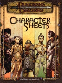 Character Sheets (3e) | Dungeons & Dragons Lore Wiki | Fandom