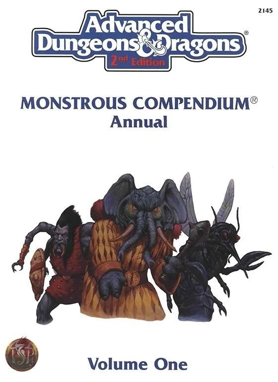 Monstrous Compendium Annual Volume One | Dungeons & Dragons Lore Wiki ...