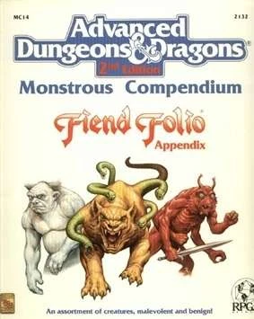 Monstrous Compendium: Fiend Folio Appendix | Dungeons & Dragons Lore ...