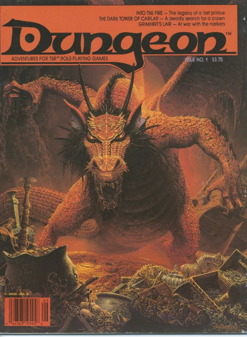 Dungeon Magazine #1 | Dungeons & Dragons Lore Wiki | Fandom