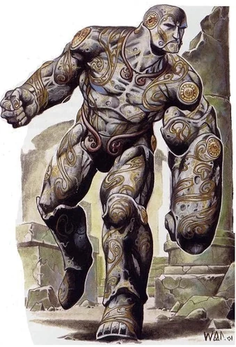 Adamantine golem | Dungeons & Dragons Lore Wiki | Fandom