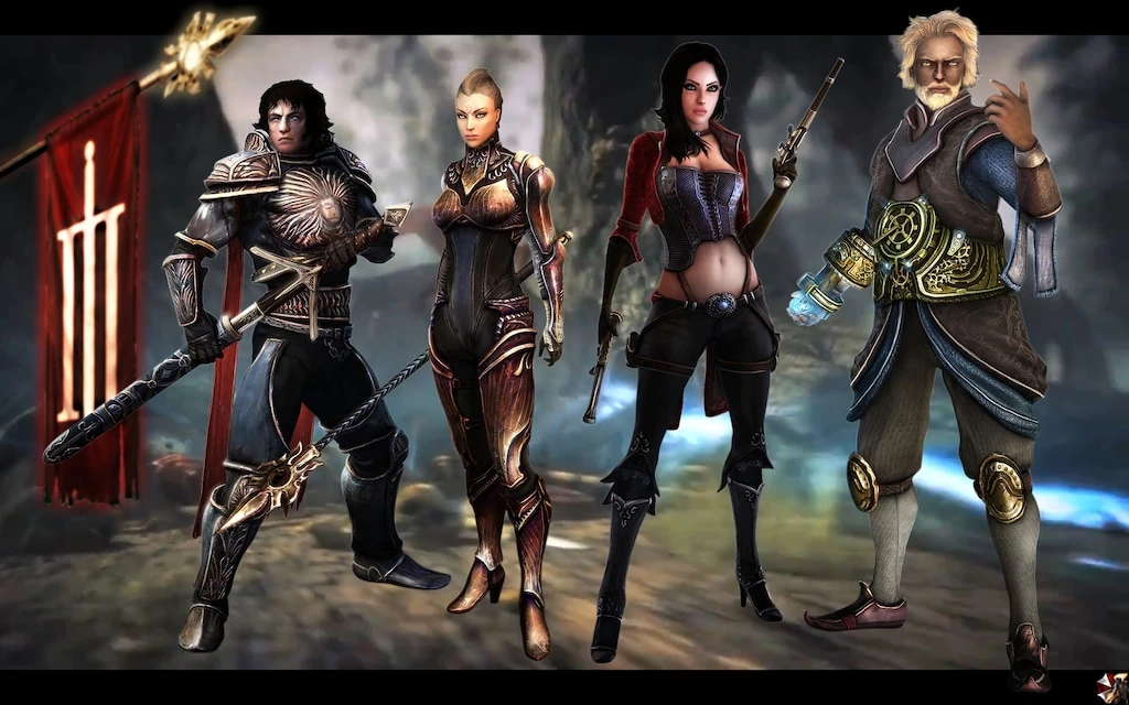 Concepto De Dungeon Siege Iii