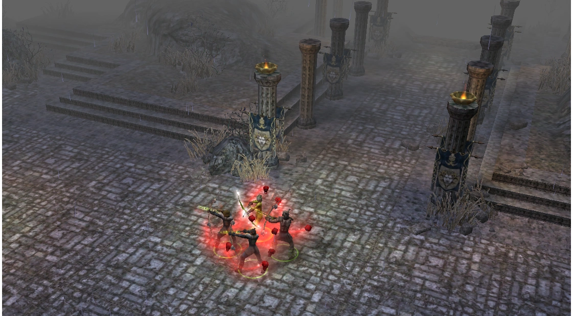The Temple Courtyard | Dungeon Siege Wiki | Fandom