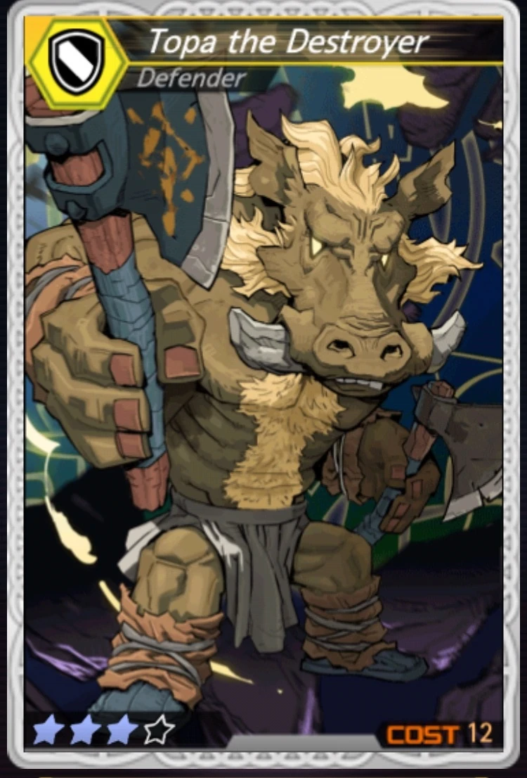 Topa the Destroyer | DungeonTrackers Wiki | Fandom